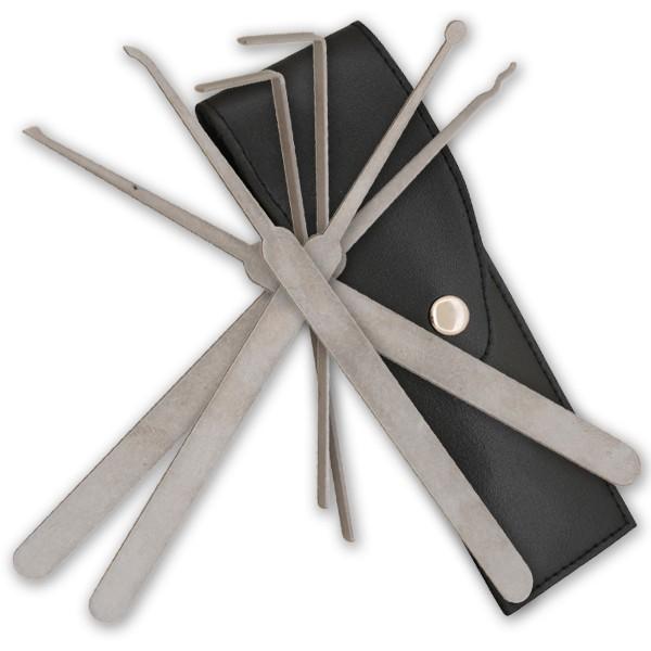 6 Piece Lock Pick Kit for Professional Lock Smiths & Law Enforcement ...