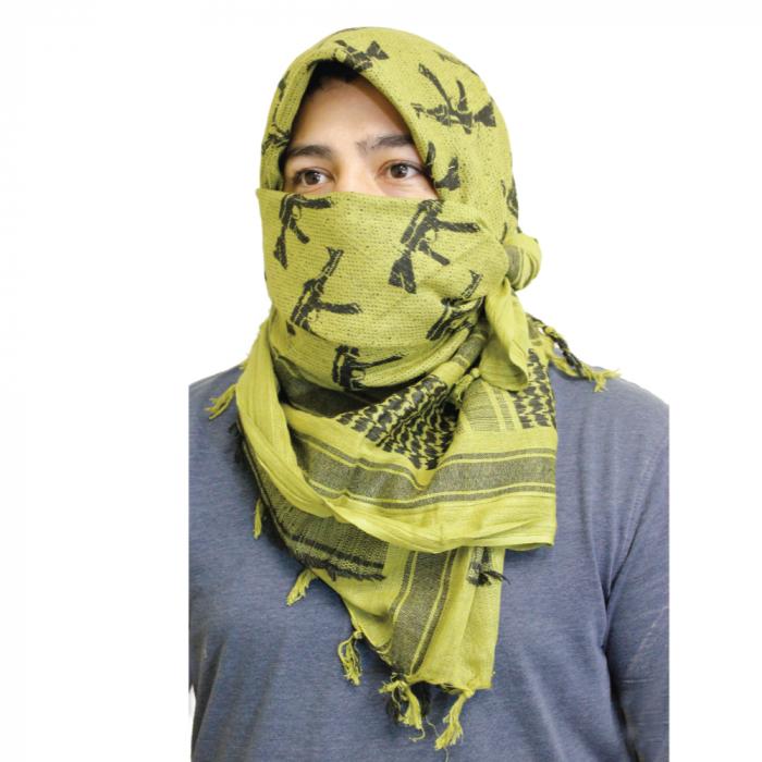 Streetwise Tactical Shemagh Black and White – Home Self Defense Products