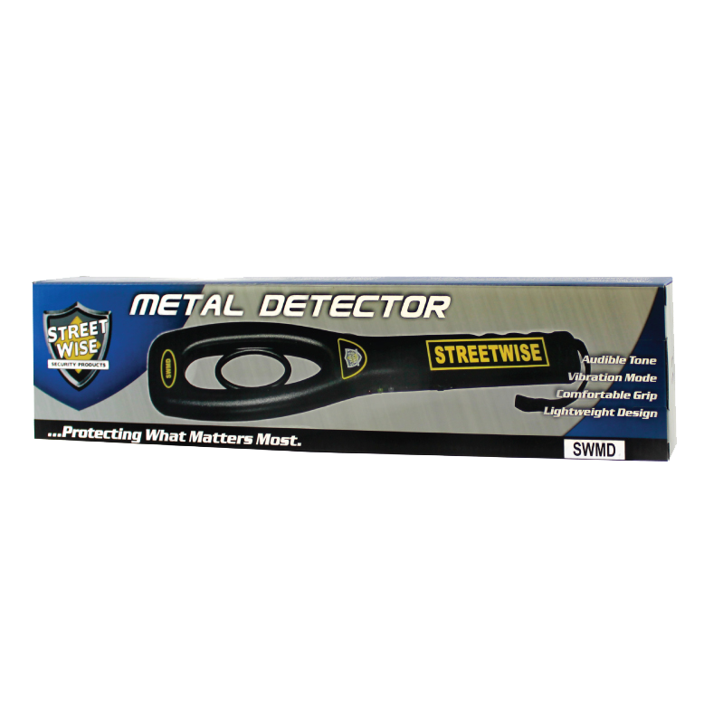 Streetwise Hand Held Metal Detector Security Officers Law Enforcement ...