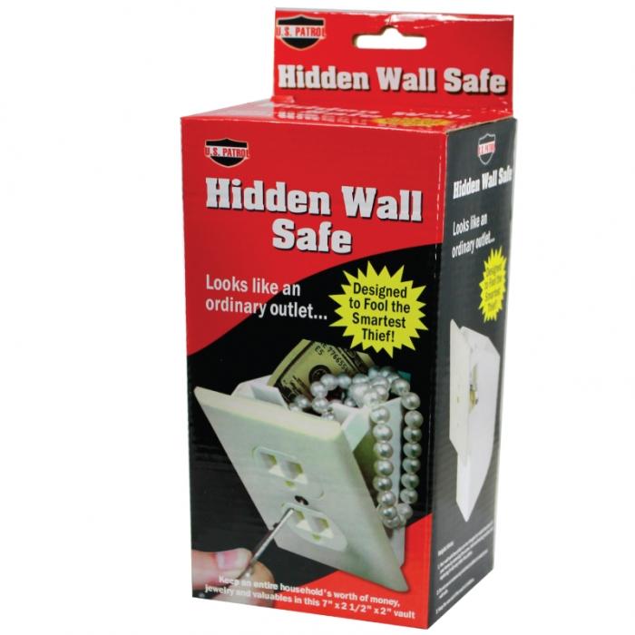 Wall Outlet with Hidden Wall Safe Compartment – Home Self Defense Products