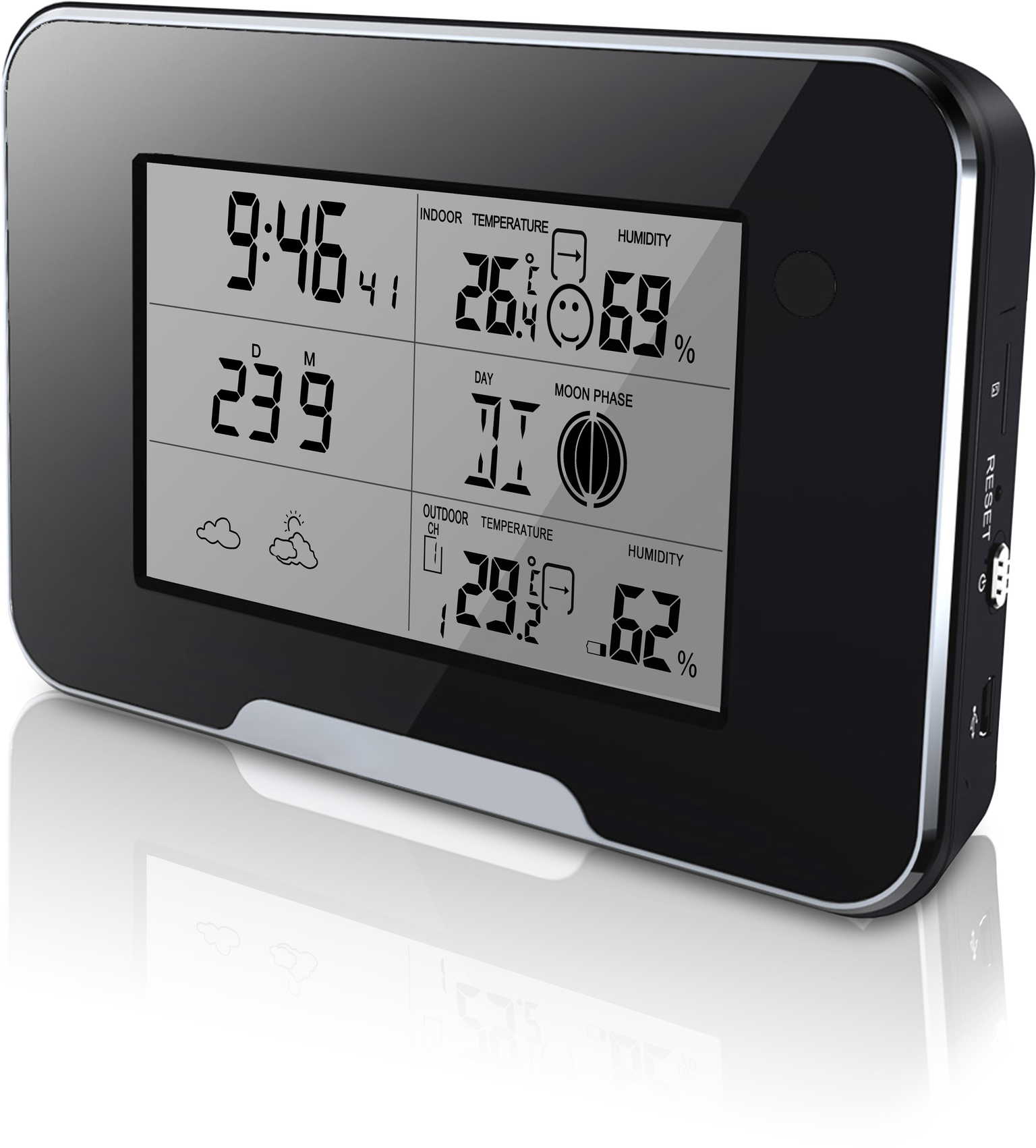 HD1080P Weather Station Camera Wi-Fi Version Monitor Home and Business ...
